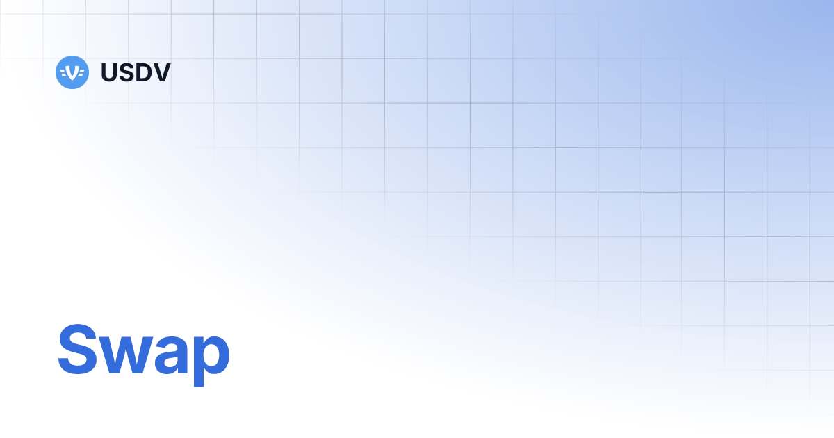Swap | USDV